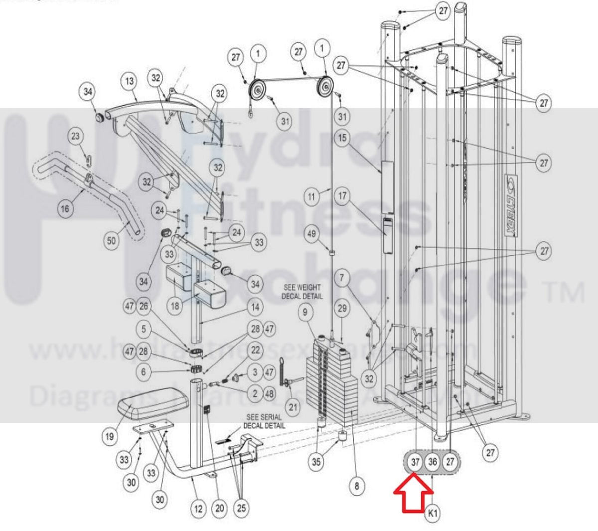 Cybex Strength Systems Increment Weight 17001-340 – hydrafitnessparts