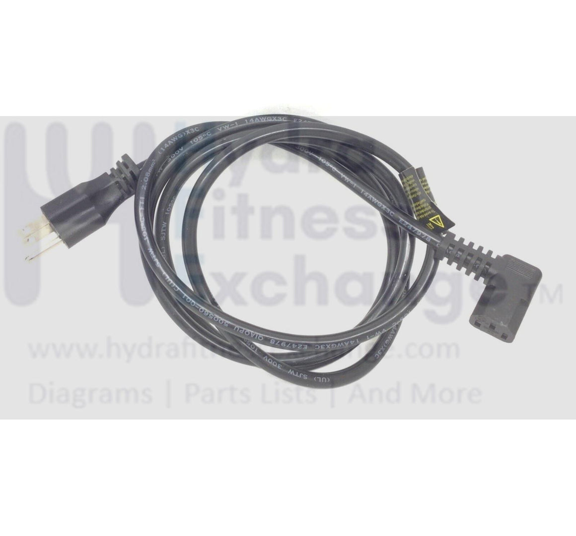 Echelon Stride ECH-Stride Treadmill Right Angle Power Cord MFR-500560 ...