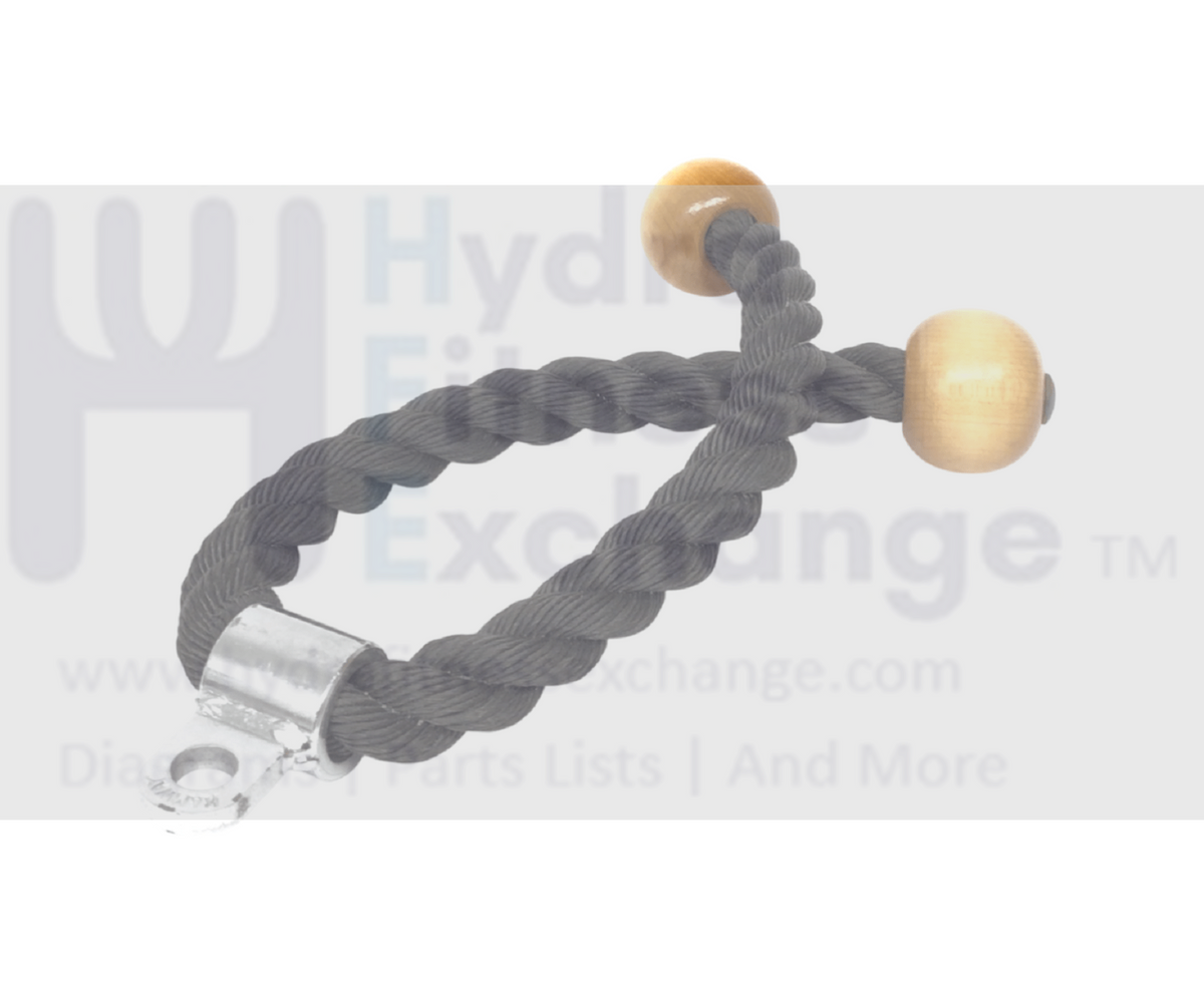 Hydra Fitness Exchange Strength System Triceps Rope with Wooden Ends 1 ...