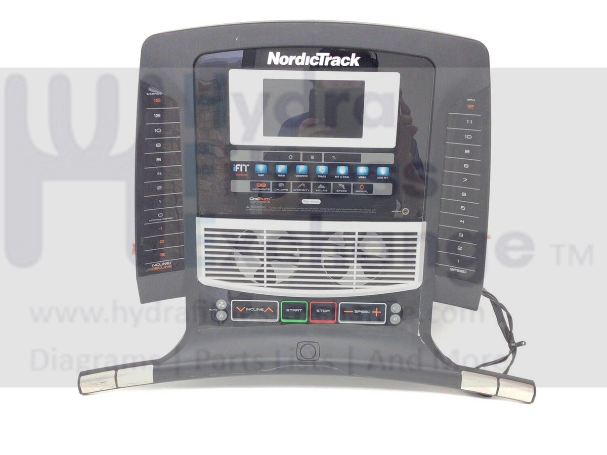 NordicTrack ELITE 7700 Treadmill Display Console Assembly MFR - ETS179 ...