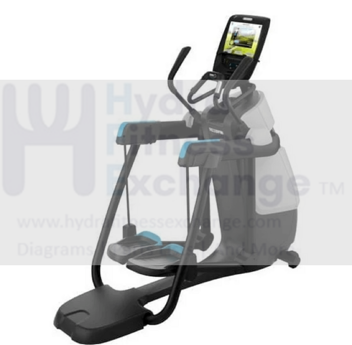 Precor AMT 885 W/ P82 Console Adjustable Stride Elliptical ...