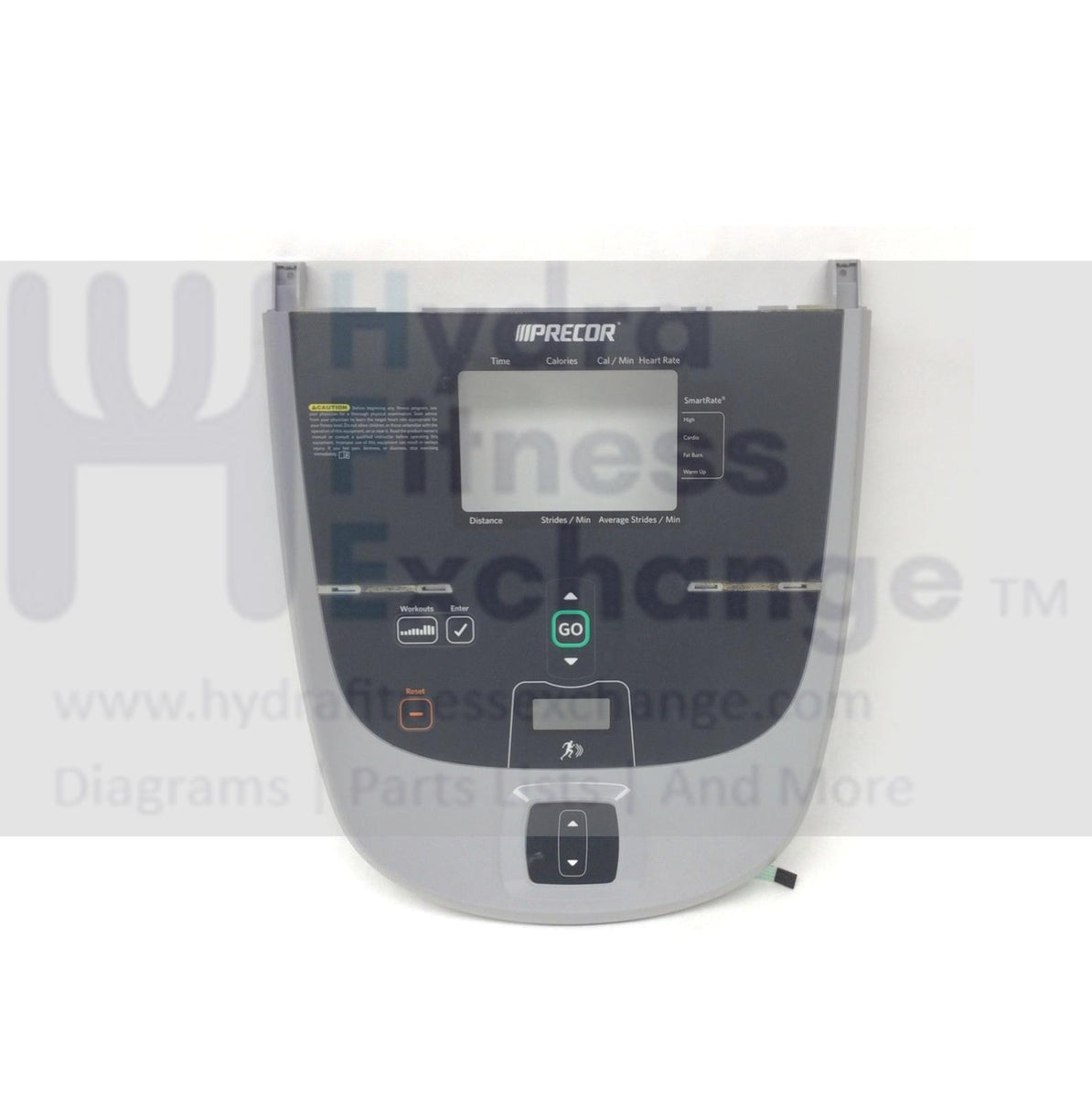 Precor Miscellaneous Cardio 800 Series P20 Membrane Faceplate 300276-1 ...