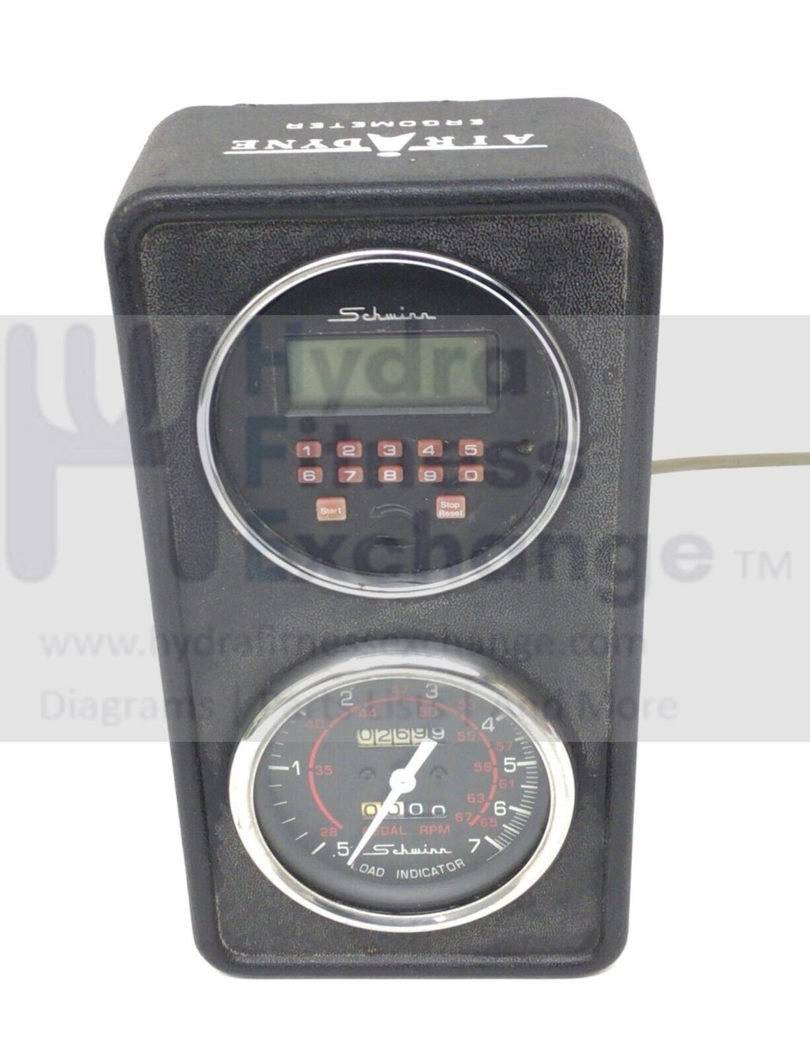 Schwinn Stationary Bike Ergometer Gauge Monitor Timer AD3 Load Indicat ...