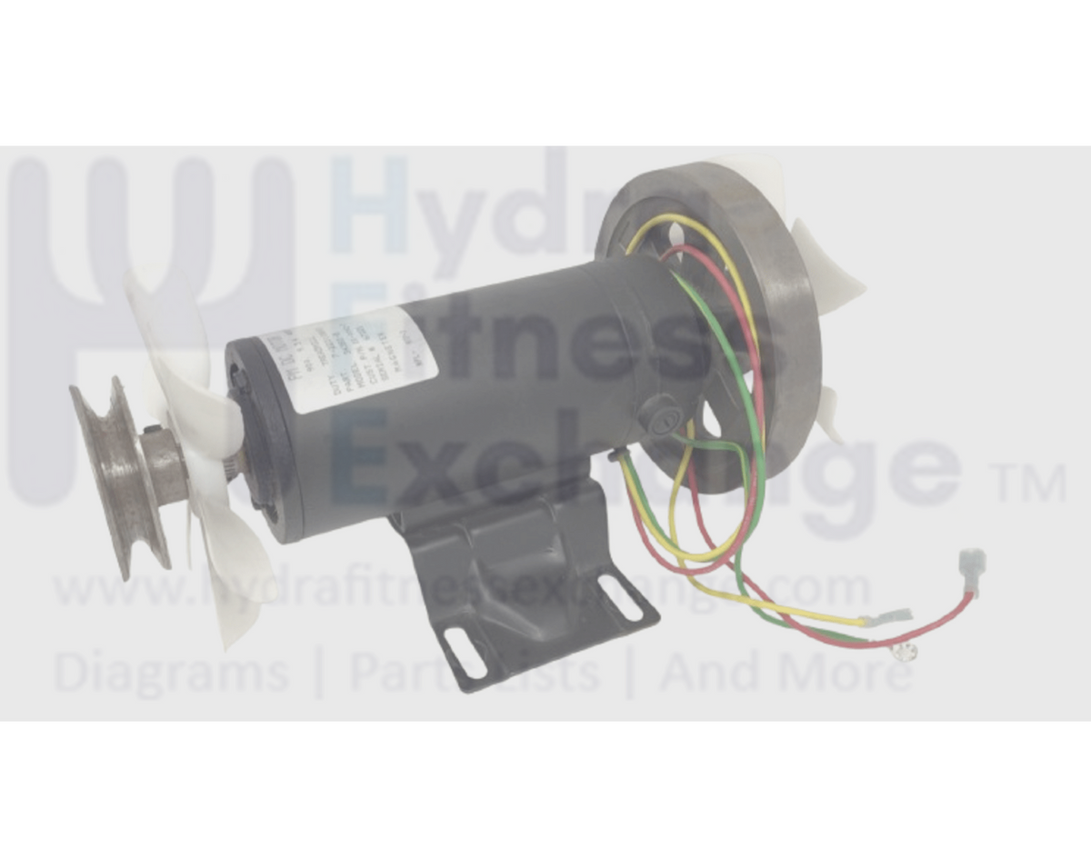 Vitamaster Treadmill DC Drive Motor with Flywheel MFR-7-22310800 & KK ...