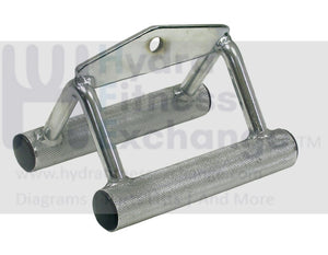 York Barbell Chinning Triangle Lat/Low Row Handle – Heavy-Duty Solid S ...