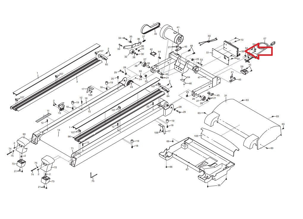 Epic Weider ProForm Icon Treadmill Lower Motor Control Board Controlle ...