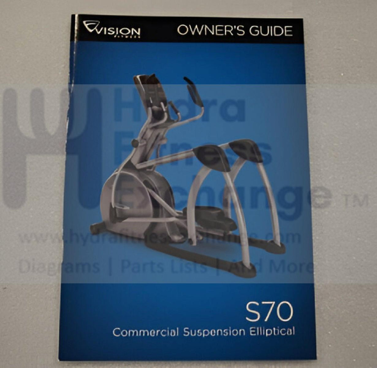 Vision Fitness EP632 Elliptical Owner,s User Manual English 1000230201 ...