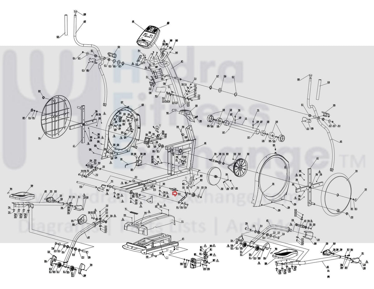AFG Horizon Fitness 4.0AE 5.0AE E1200 E900 Elliptical Incline Motor Ar ...