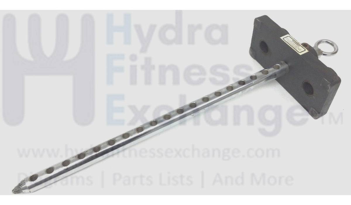 BMI 9000-9500 Home Gym Head Top Weight Stack Plate with Selector Rod ...