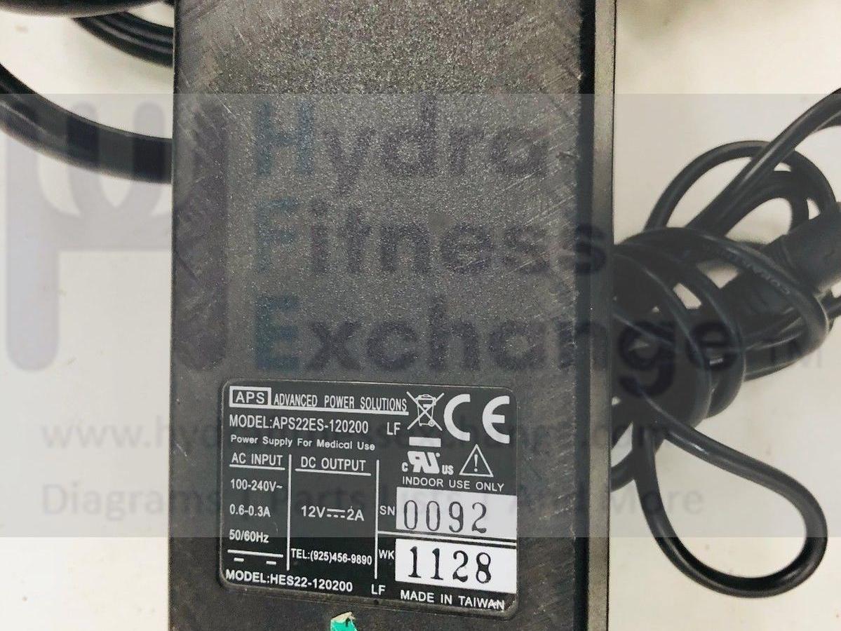 Biodex Clinical Pro UBC 950-148 Upper Body Cycle AC Adapter APS22ES-12 ...