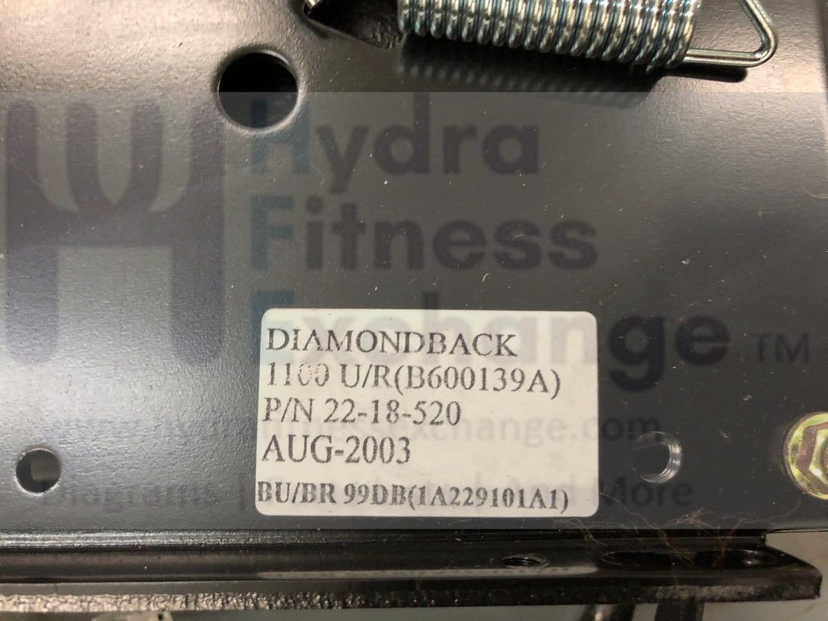 Diamondback 1100R 1100U Recumbent Bike Generator Magnetic Brake 22-18 ...