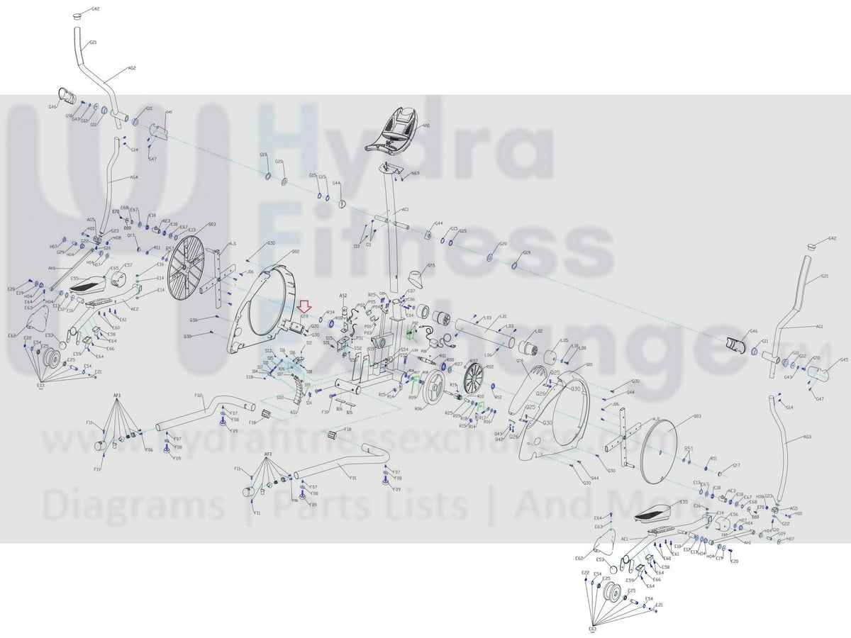Fitness Gear Horizon Fitness Vision Elliptical Power Socket Plate 0011 ...