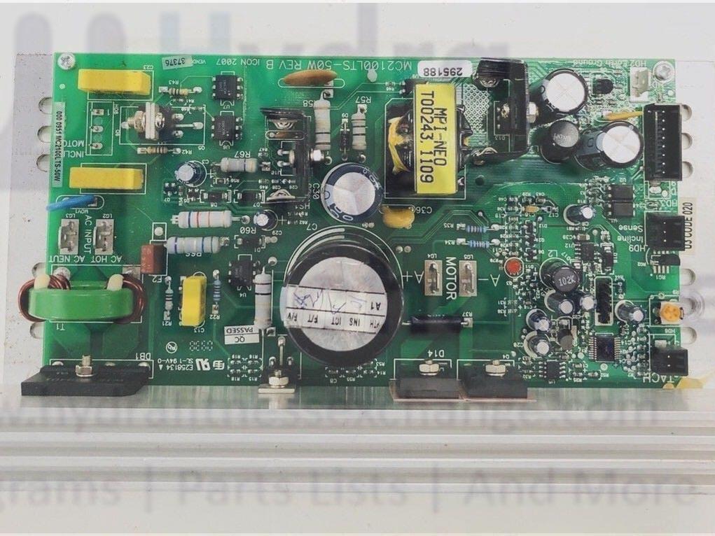 Free-Motion Treadmill Motor Controller Lower Control Board MC2100lts-5 ...