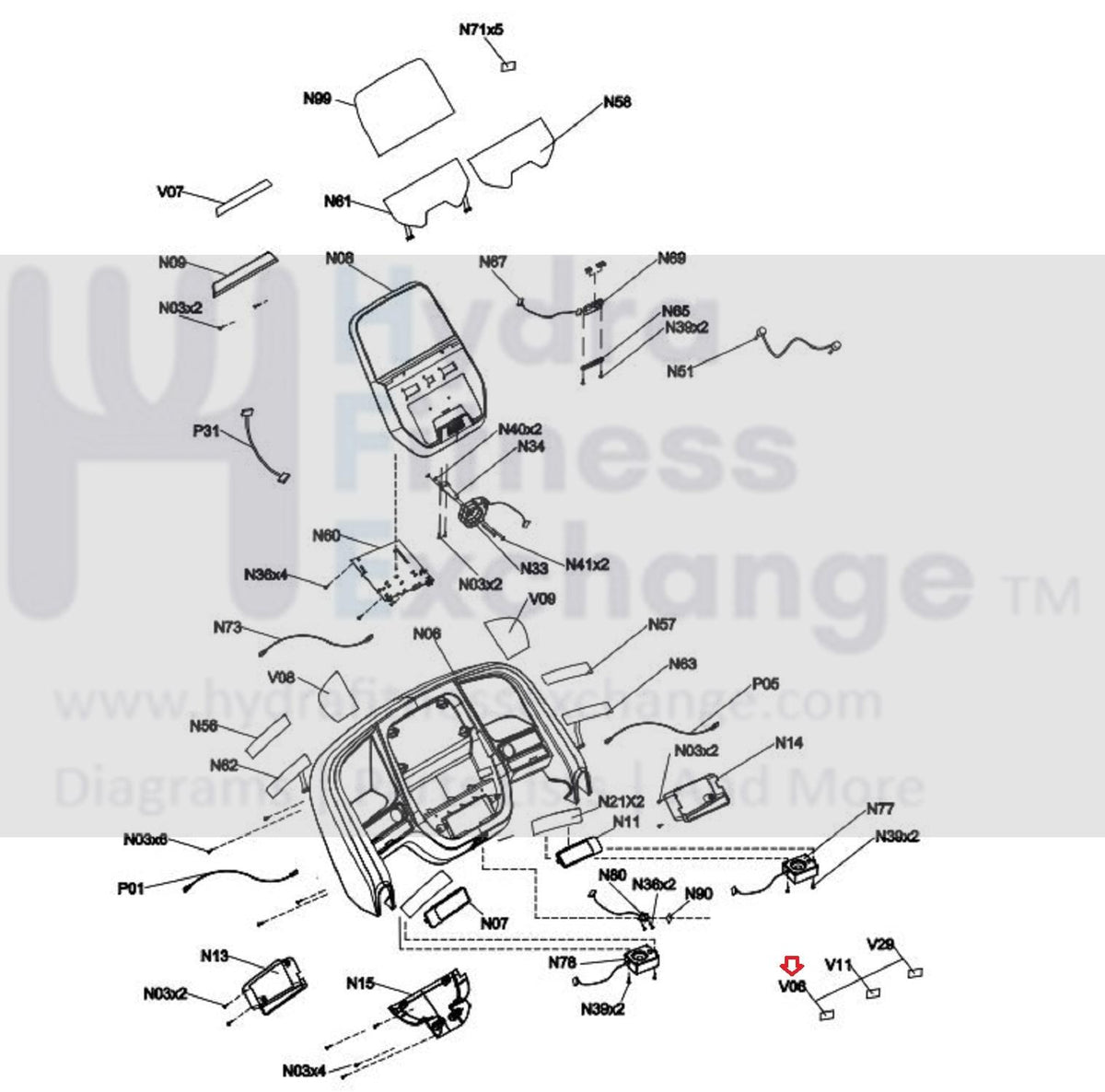 Horizon Fitness T202-06 T101-07 Treadmill Operation Overlay Warning La ...