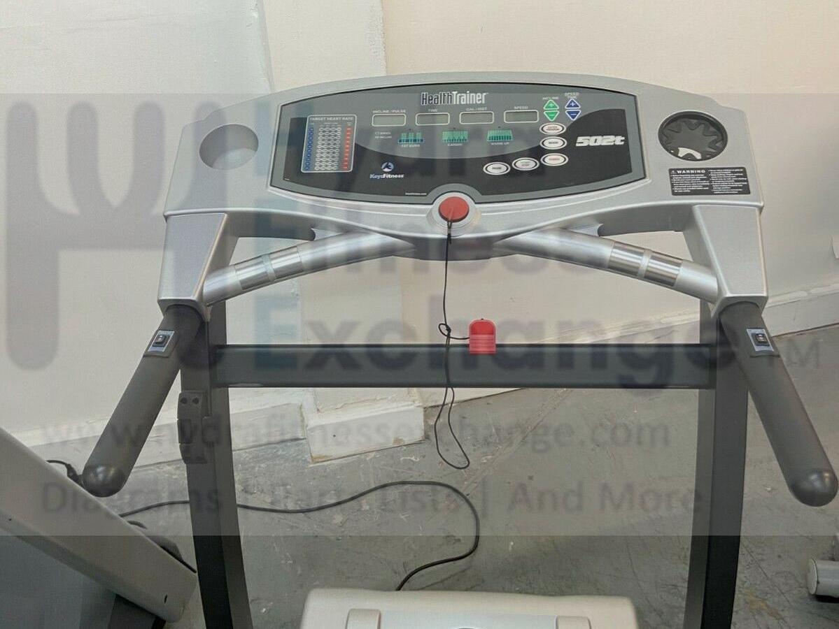 Keys Fitness HT502T Health Trainer Compact Folding Treadmill ...