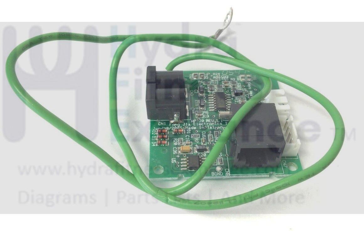 Keys Healthtrainer Treadmill EKG Pulse Heart Rate Circuit Board Module ...