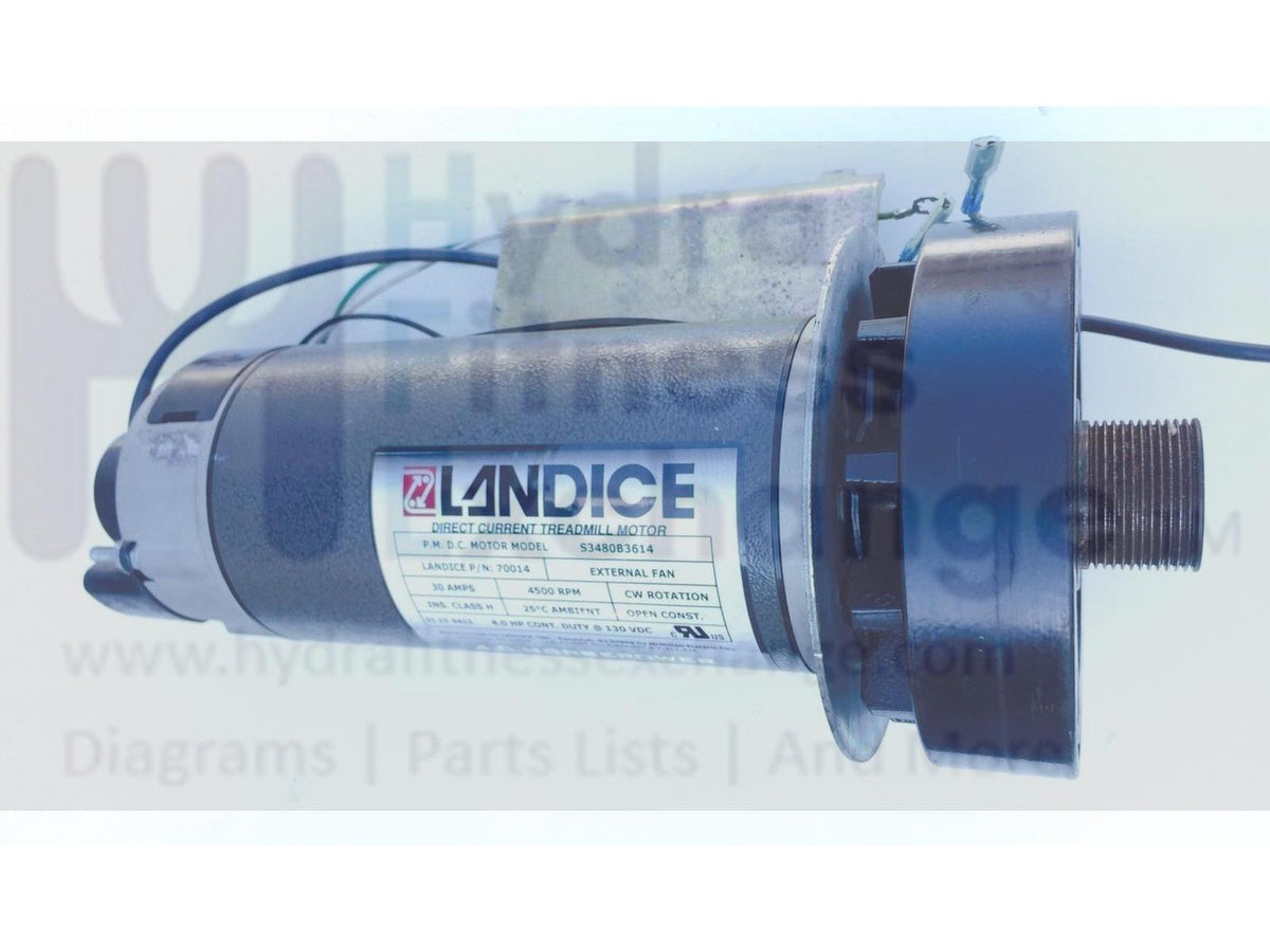 Landice l7 l8 l9 Treadmill 4.0 HP 4HP DC Drive Motor McMillan 70014 ...
