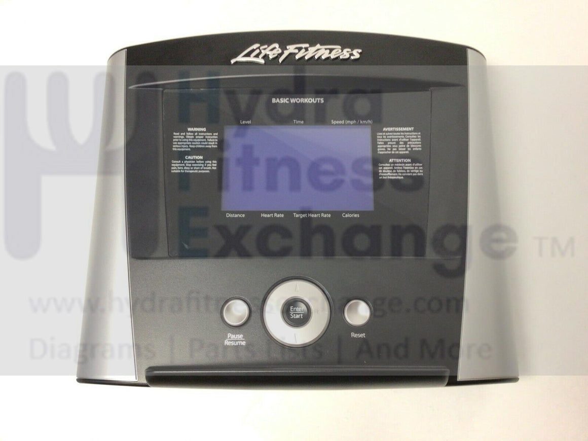 Life Fitness Elliptical Display Basic Console Assembly BAS111102044366 ...