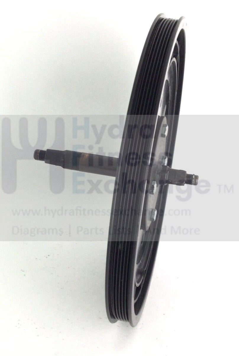 LifeCore 850RBS Recumbent Bicycle Flywheel Pulley And Crank Axle 850RB ...