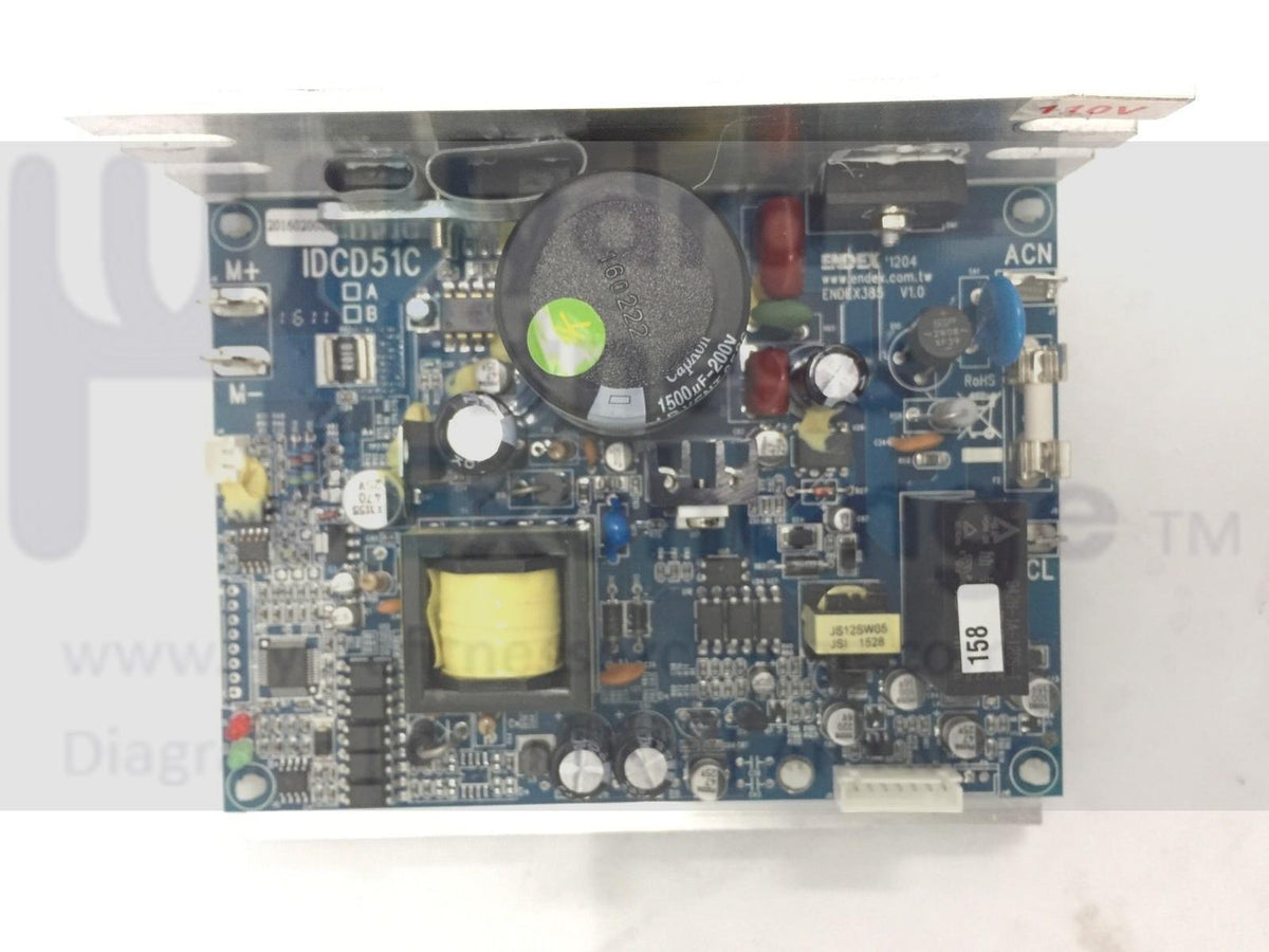 LifeSpan TR1200DT tr1200b Desk Treadmill Motor Control Board Lower Con ...