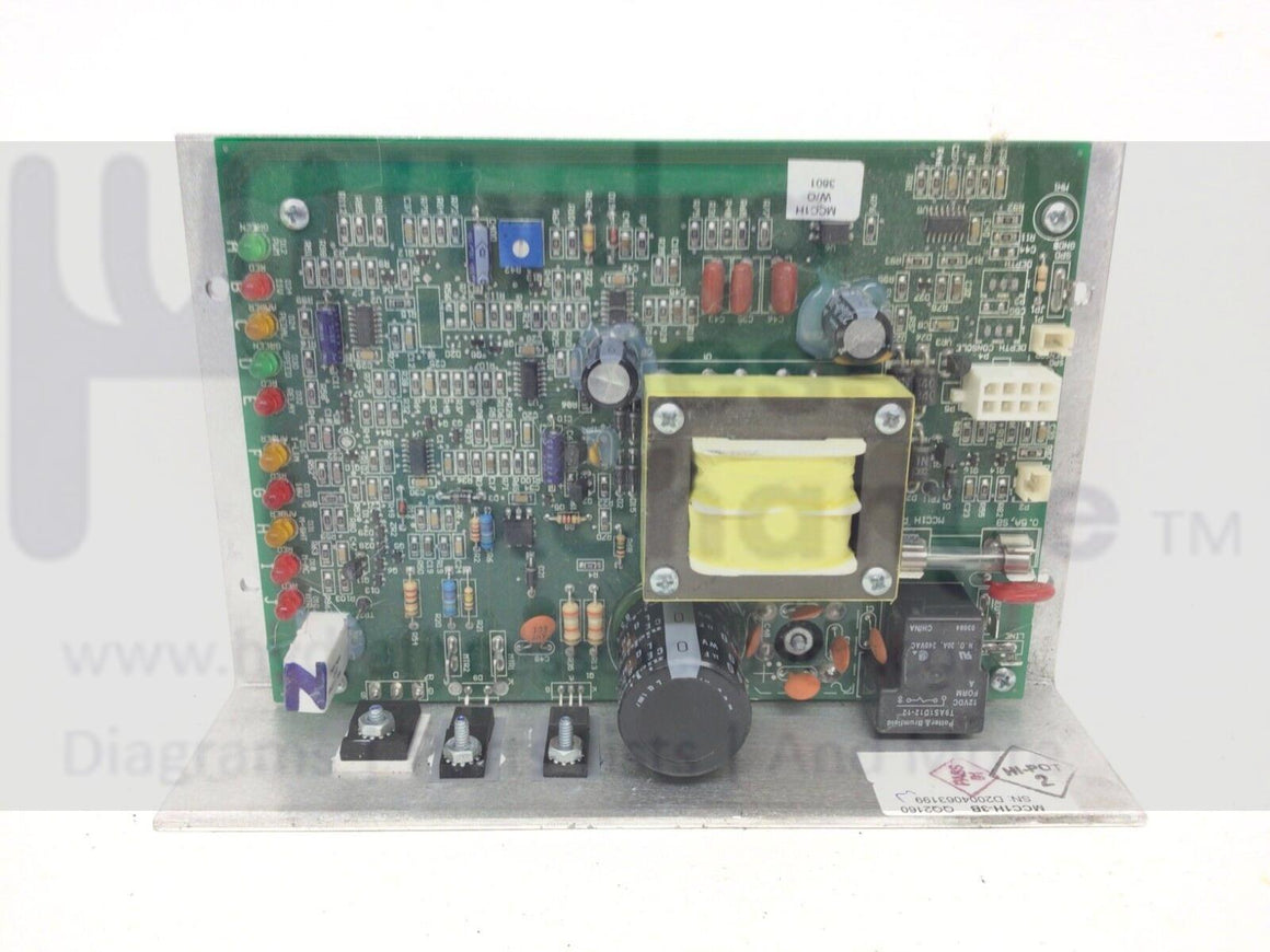 Nautilus Bowflex Treadmill Lower Motor Control Board Controller qq2160 ...