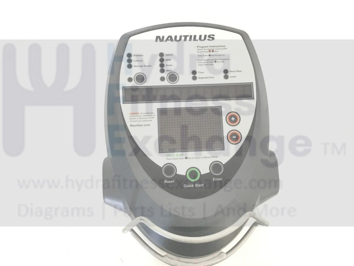 Nautilus NE 3000 Residential Elliptical Display Console – hydrafitnessparts