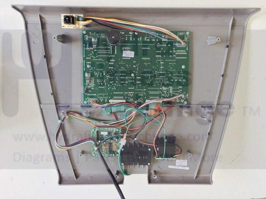 Nordictrack c1800 Treadmill Upper Display Panel Console Upper Board an ...