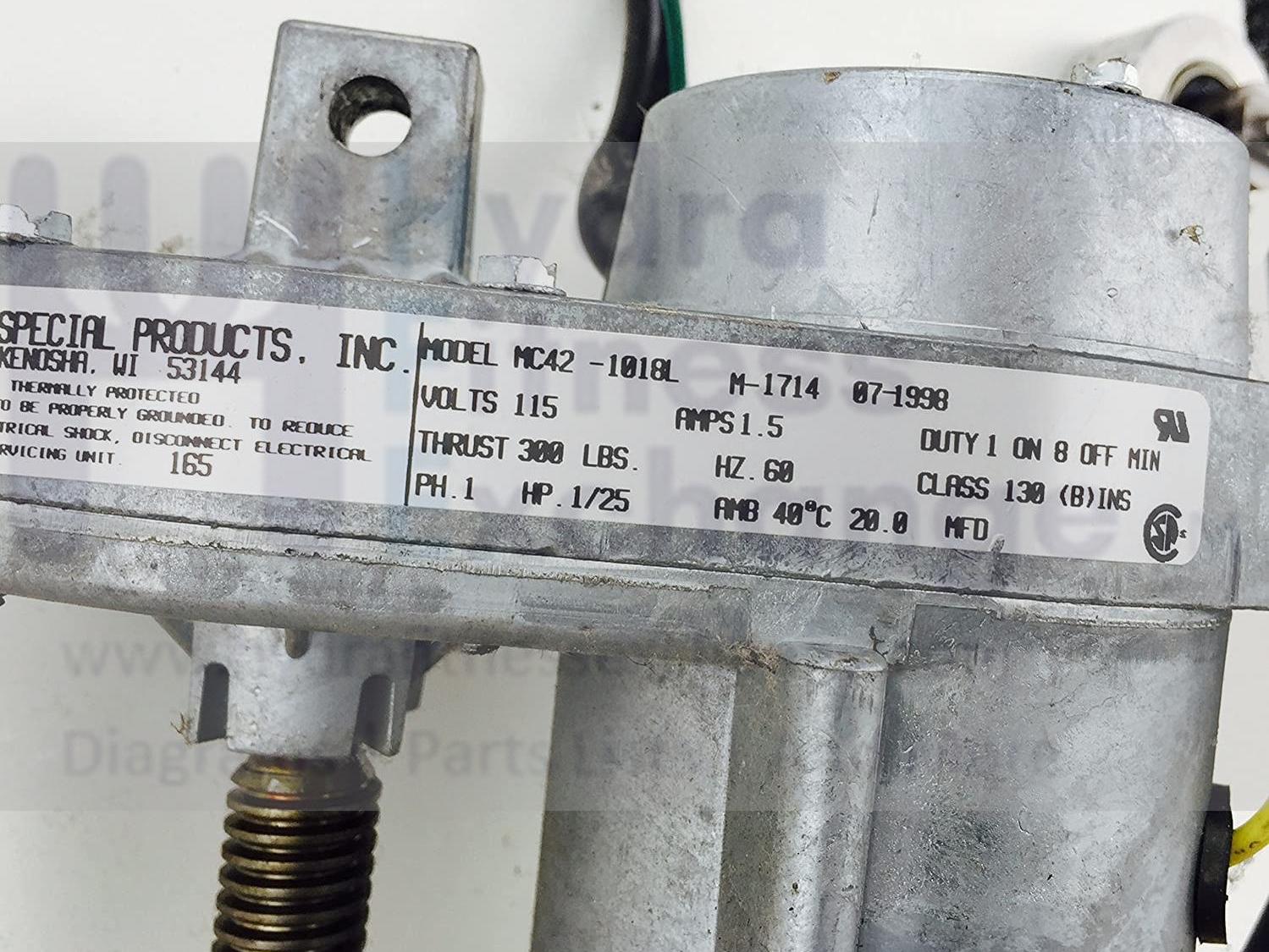Precor Elliptical Incline Lift Elevation Motor Ramp Actuator 5.21si 5 ...