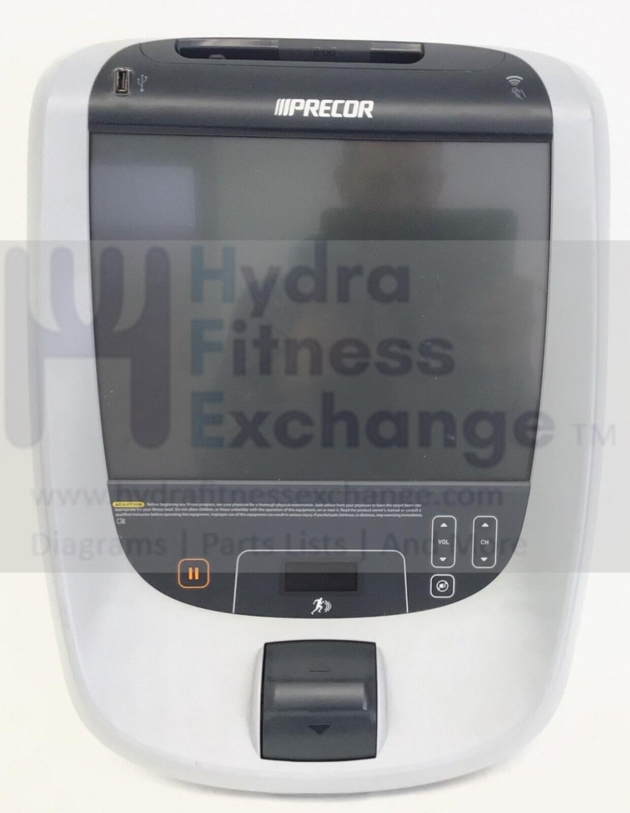 Precor RBK 885 AXHG Recumbent Bike Display Console Assembly 57078-103 ...