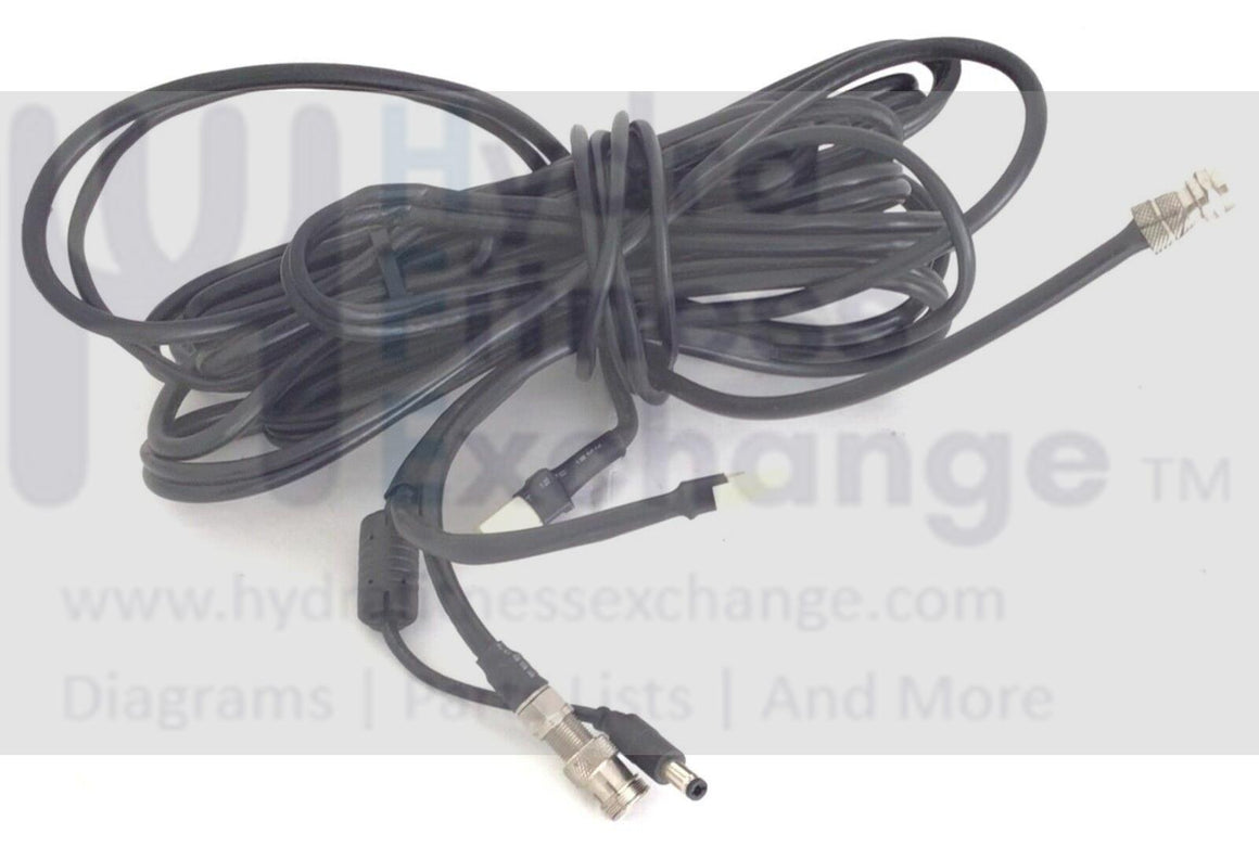 Precor Recumbent Bike Power Cord and Coaxial cable Bundle AW-14007 or ...