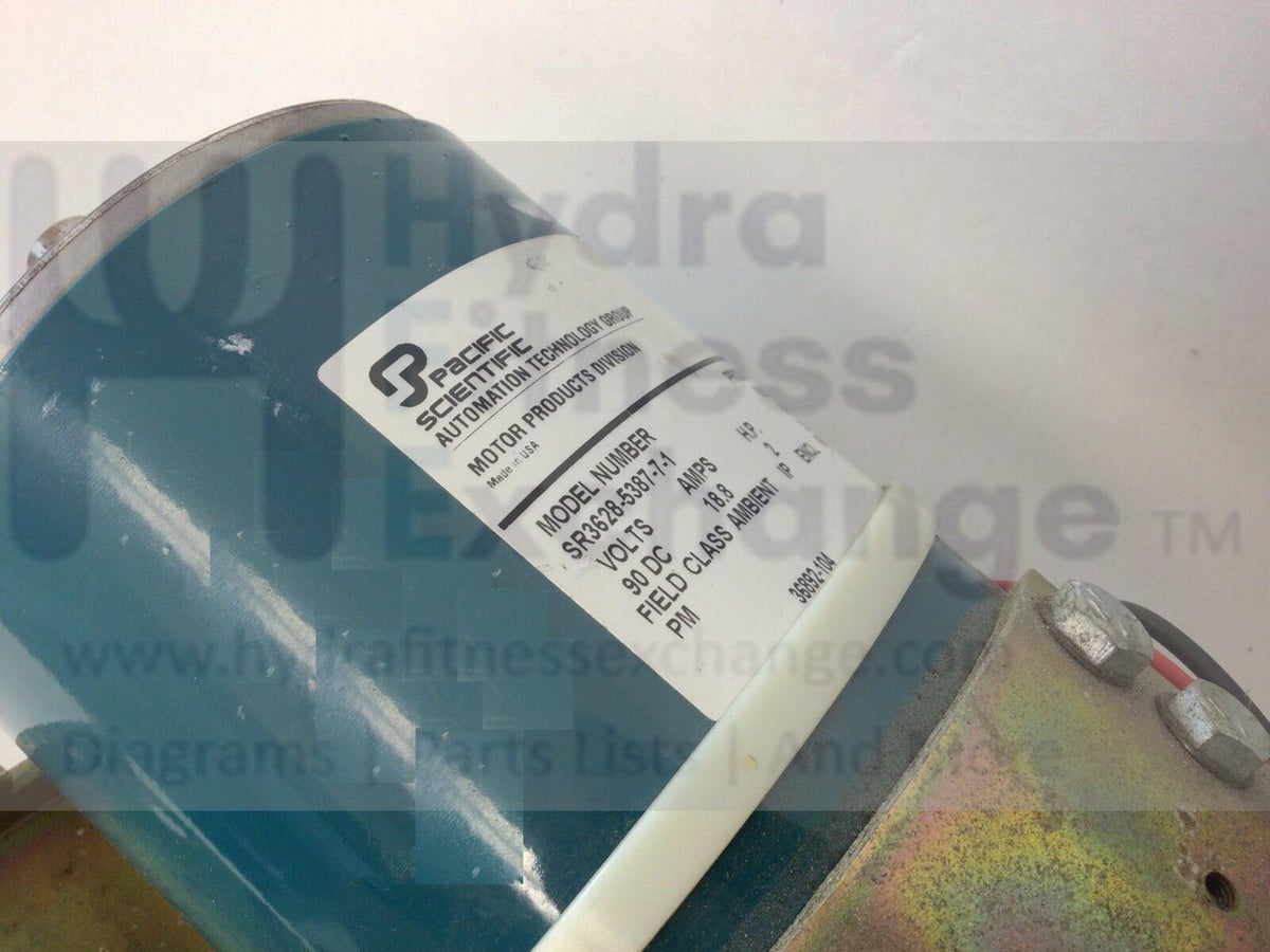 Precor Treadmill DC Drive Motor with Flywheel without Fan 38892-101 or ...