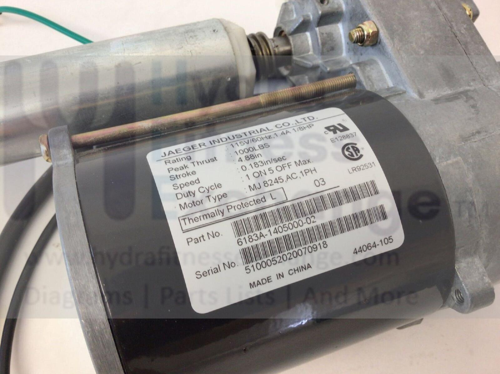Precor Treadmill Incline Lift Elevation Motor Actuator 44064-105 ...