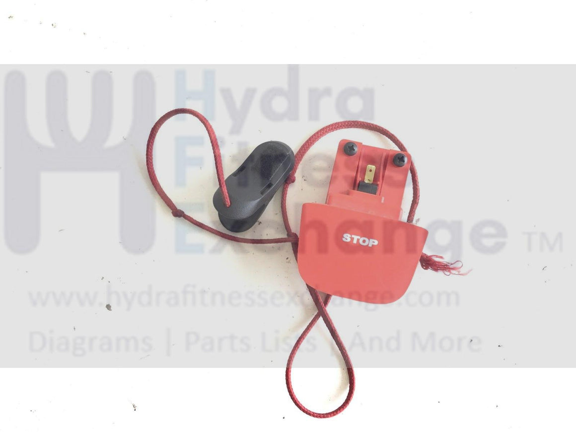 Precor Treadmill Magnetic Safety Key Lanyard W/ Mount Switch PPP000000 ...