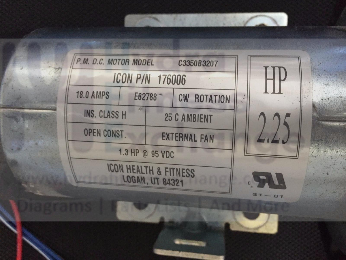 Proform Treadmill DC Drive Motor 50 GTS 540 590 LS CX5i LX 560 Crosswa ...
