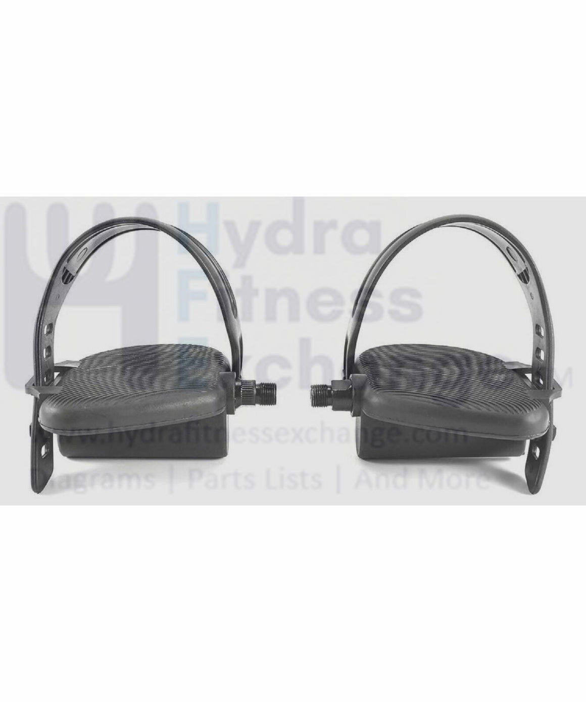 Schwinn Active 10 20 220 Litho Recumbent Bike Foot Pedal Set with Stra ...