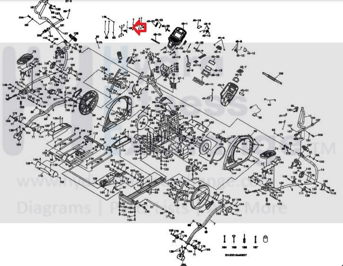 Sole AE35 AE25 AE95 AE98 E95 E98 E35 Elliptical Incline Connect Wire E ...
