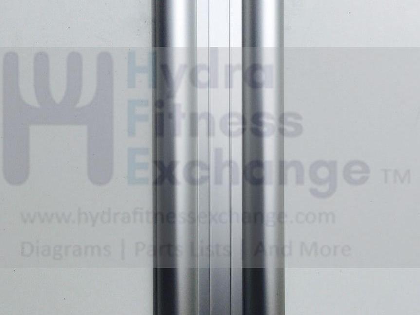 Spirit Sole Elliptical Aluminum Track Rail Cover Sleeve E25 E35 E55 E7 ...