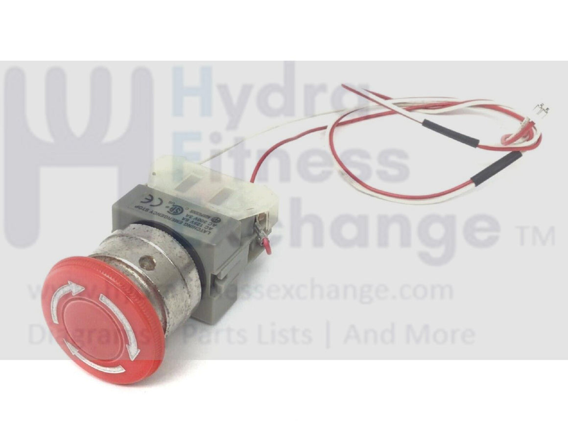 SportsArt 6300 6310 6320 Treadmill Stop Switch Assembly 6300-03 ...