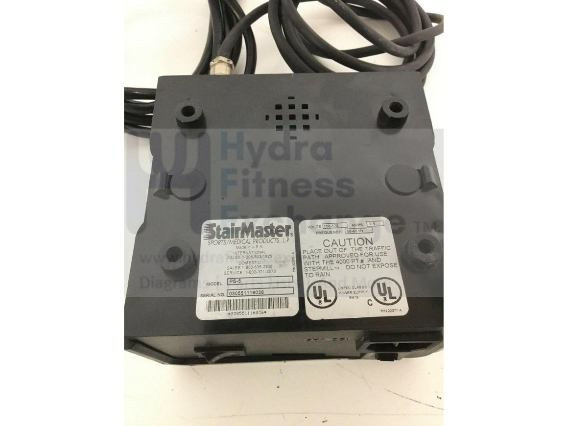 Stairmaster 4000PT Upright Stepper power supply AC to DC Adapter Box ...