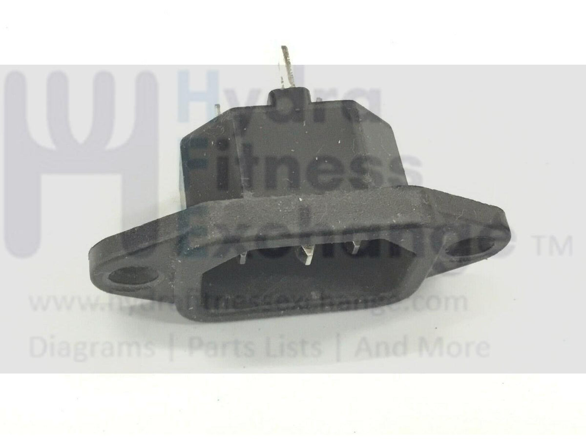 Trimline Fitness 7150.4 Treadmill Power Supply Socket Inlet Entry Plug ...