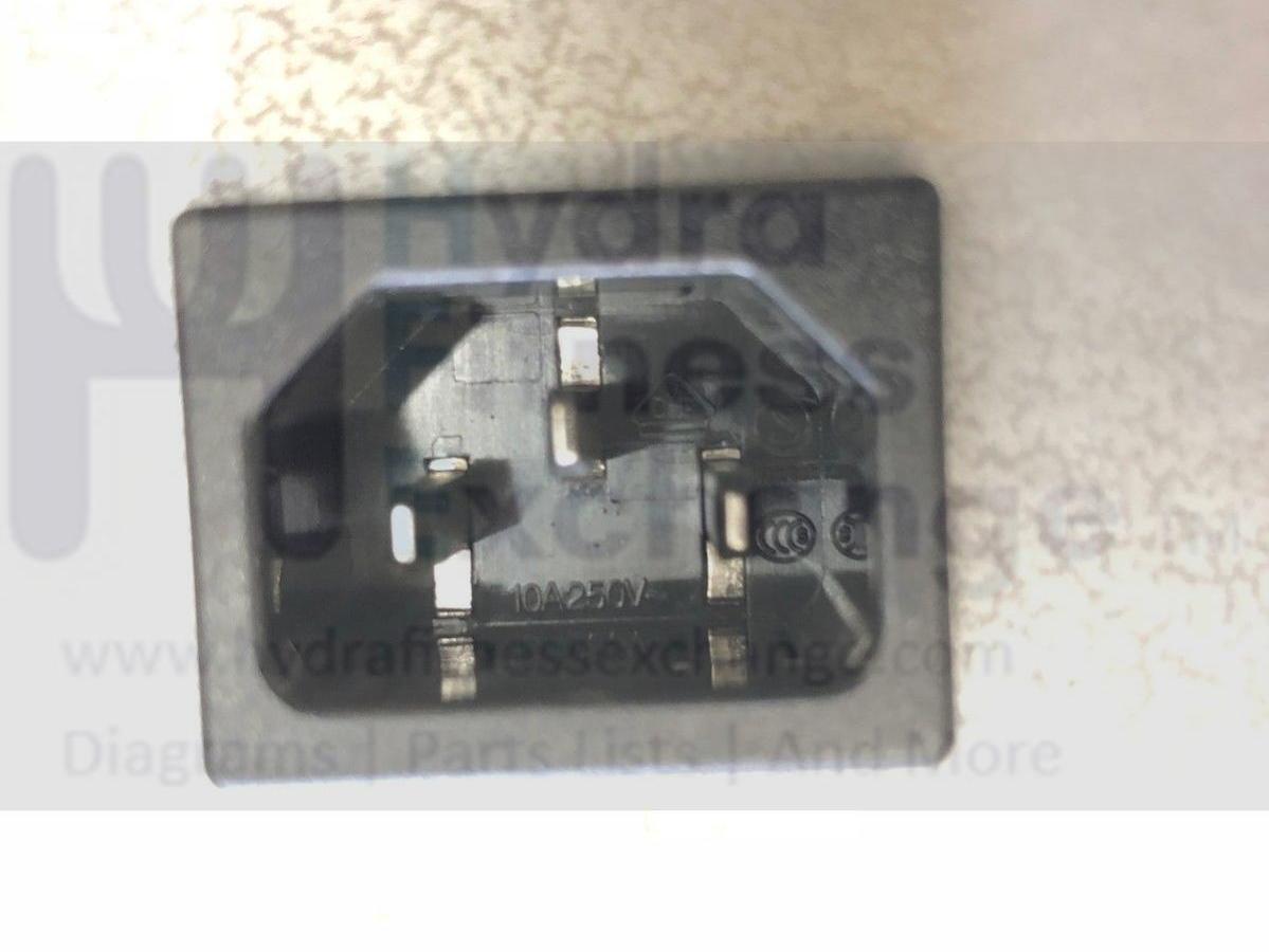 True Fitness PS800 Treadmill Power Socket Inlet Entry Plug In ...