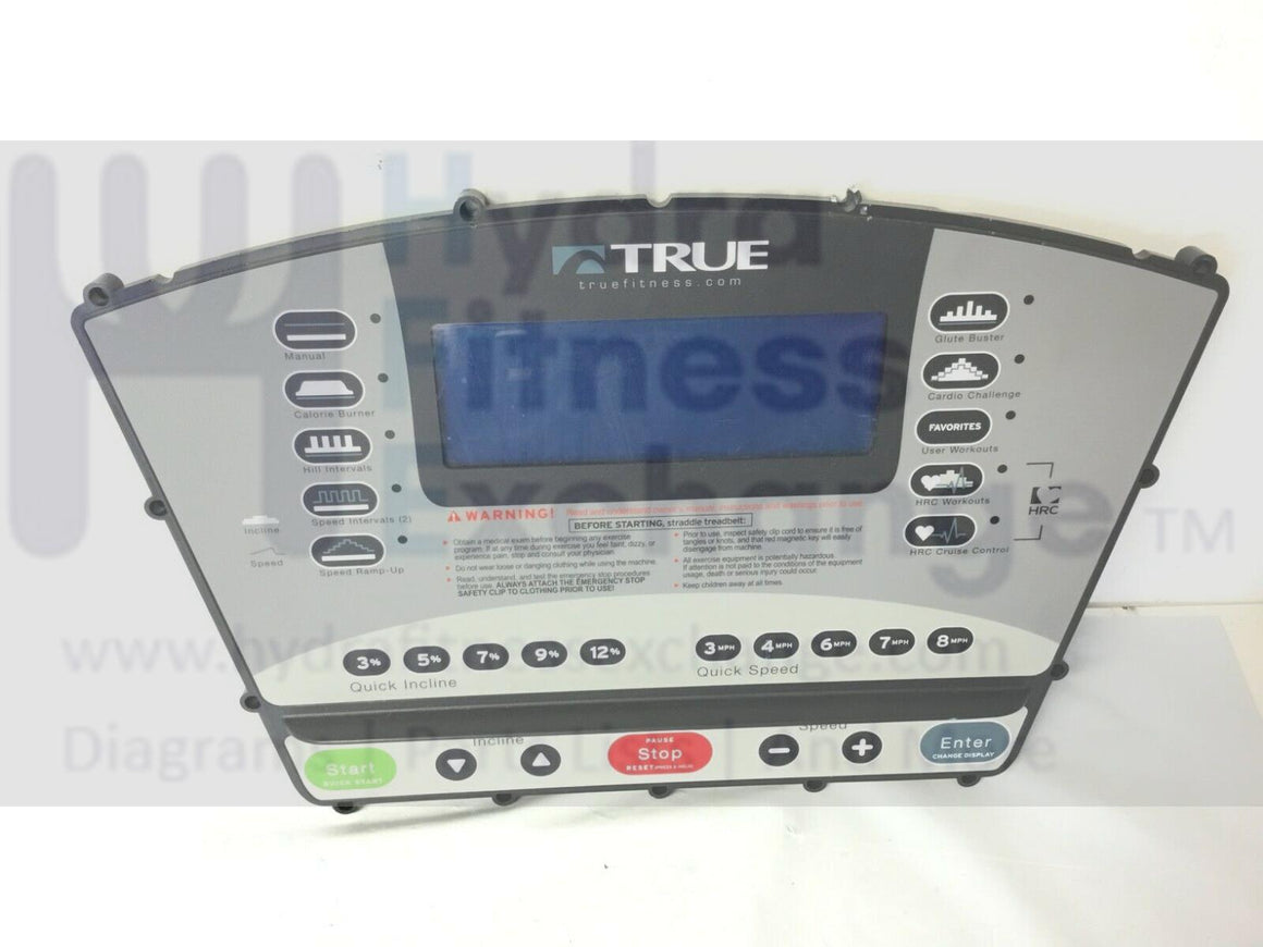 True Fitness TPS100-1 TPS300-1 Treadmill Display Console Panel PS 100 ...