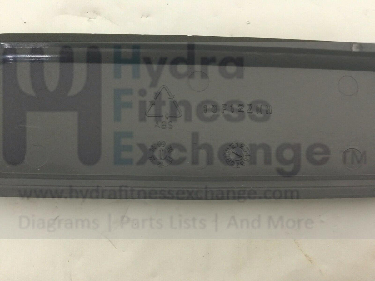 True Fitness XCS800 CS800 2010 Elliptical Plastic Badge End Cap 5 3/4 ...