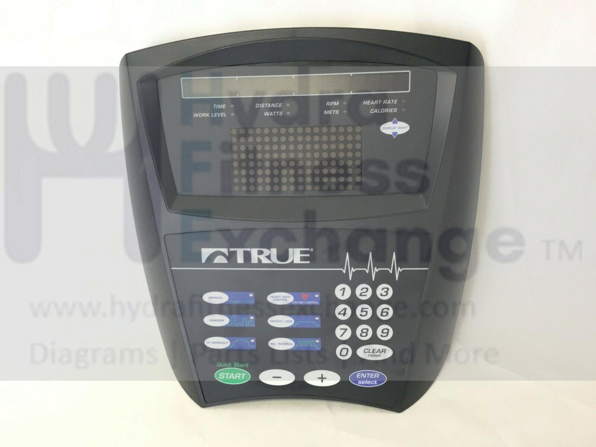 True Fitness Z5.1 Elliptical Display Console Assembly – hydrafitnessparts
