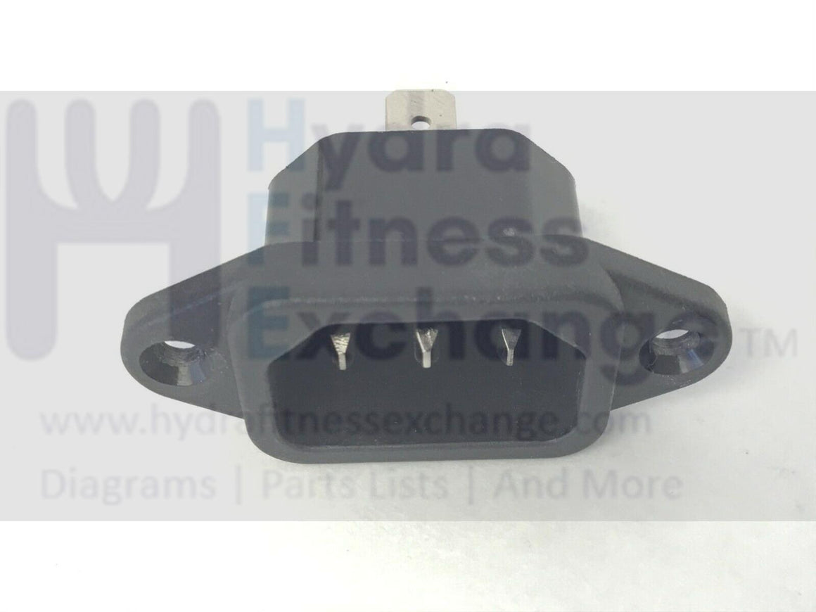 Used Life Inmovement Fitness Treadmill Power Supply Socket Inlet Entry ...