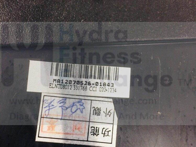 Used Nordictrack Elite E7.5 Elliptical Display Console Board Panel 332 ...
