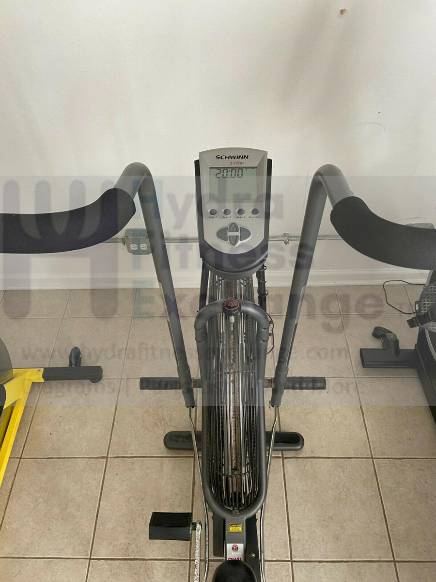 Used Schwinn Airdyne Upright Dual Action Wind Fan Exercise Bike ...