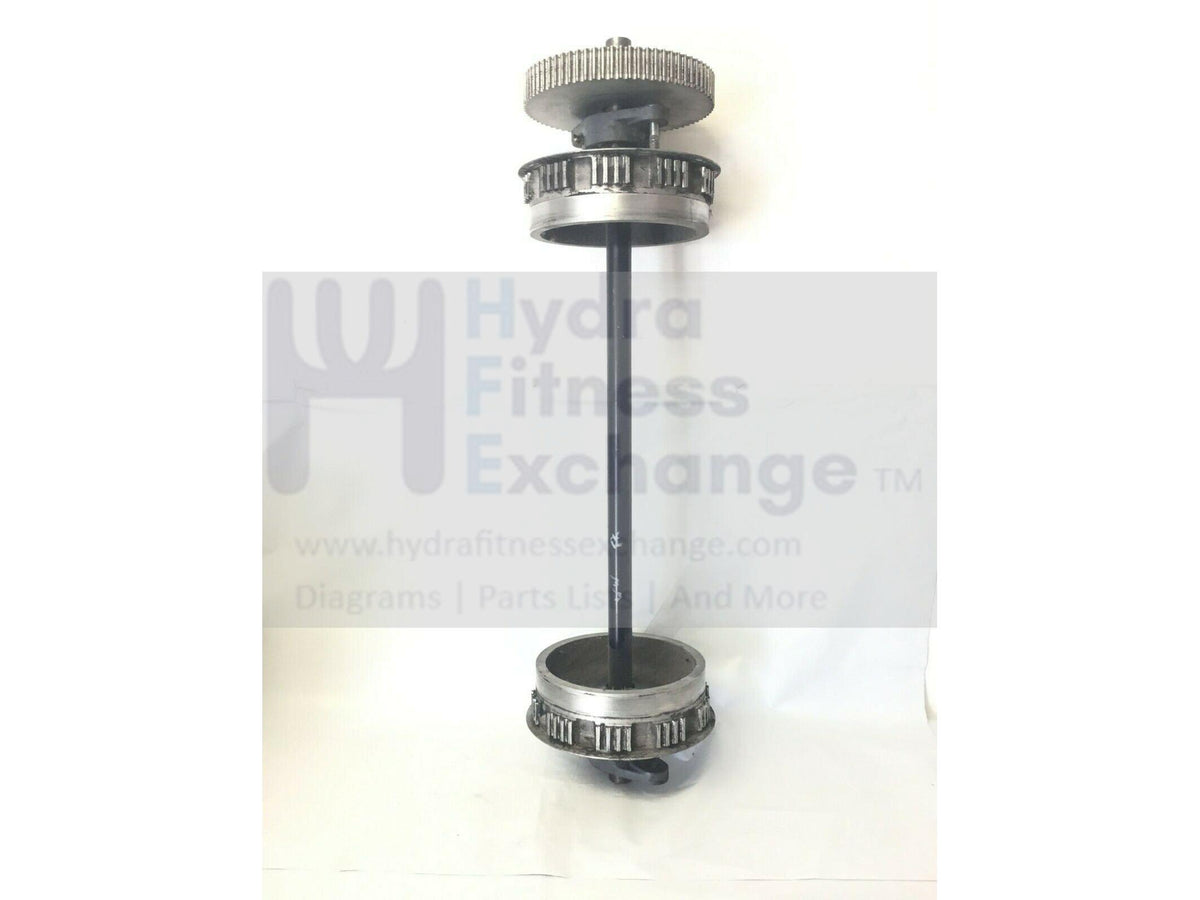 Woodway DESMO-S Treadmill Splined Drive Axle Main – hydrafitnessparts