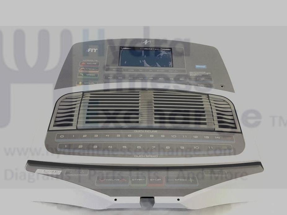Woodway Display Console Panel 372506 000 1843 Works Desmo-S Treadmill ...